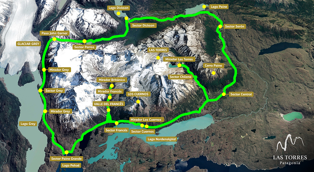 Trekking en Torres del Paine I Circuito W I Circuito O I Reserva Online